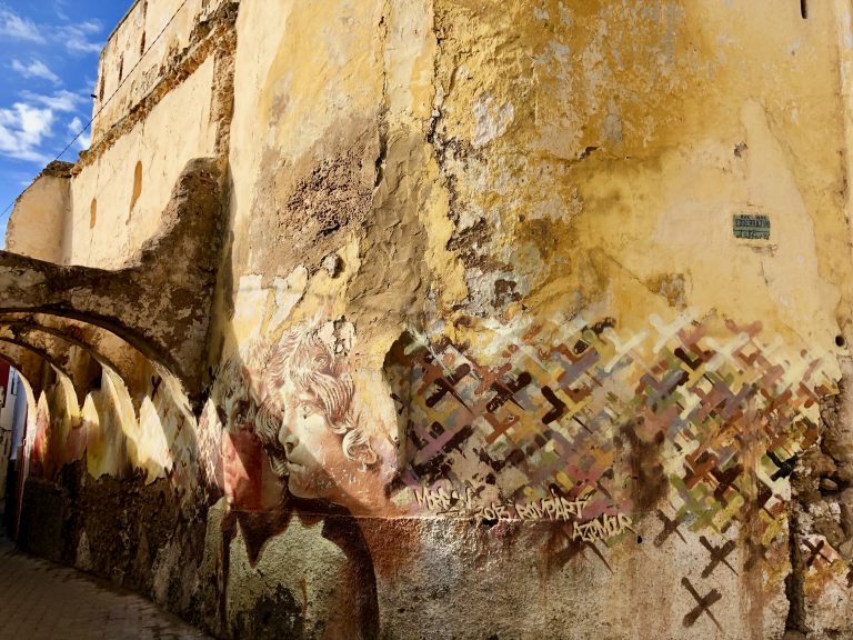 Azemmour Street Art Uncovers The History » Traveling Bytes